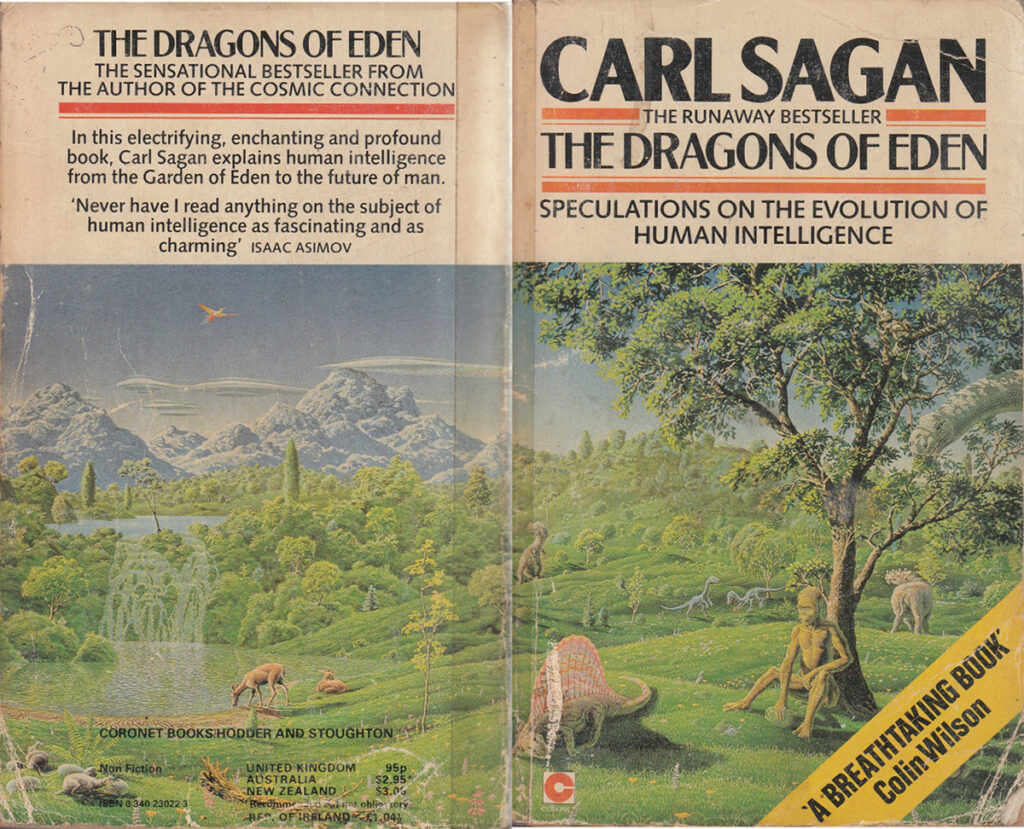 Cover Of Carl Sagan s The Dragons Of Eden A Good Example Of Bad Cover Of Carl Sagan s The Dragons Of Eden A Good Example Of Bad