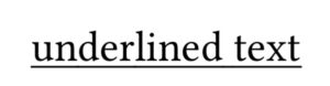 Color and underline text in LaTeX – Temet Nosce