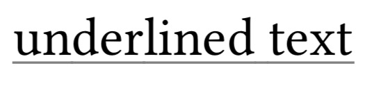 Color and underline text in LaTeX – Temet Nosce